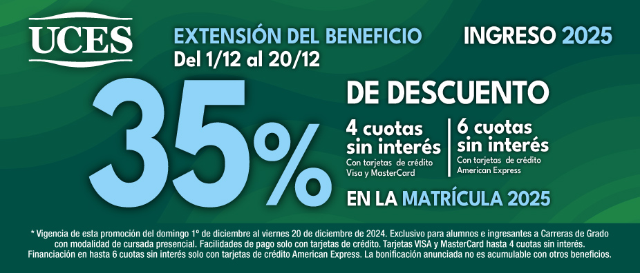 Universidad UCES | Carreras Universitarias | Buenos Aires, Argentina